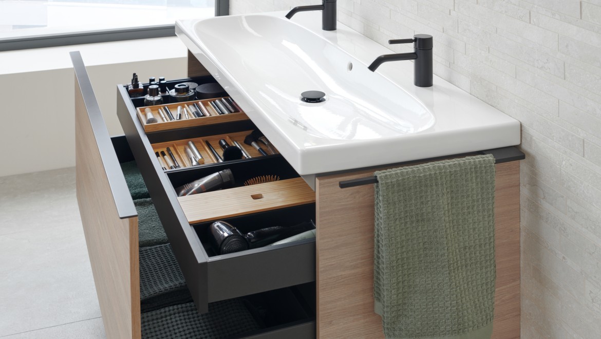 Mix & Match bathroom vanity | Geberit UK