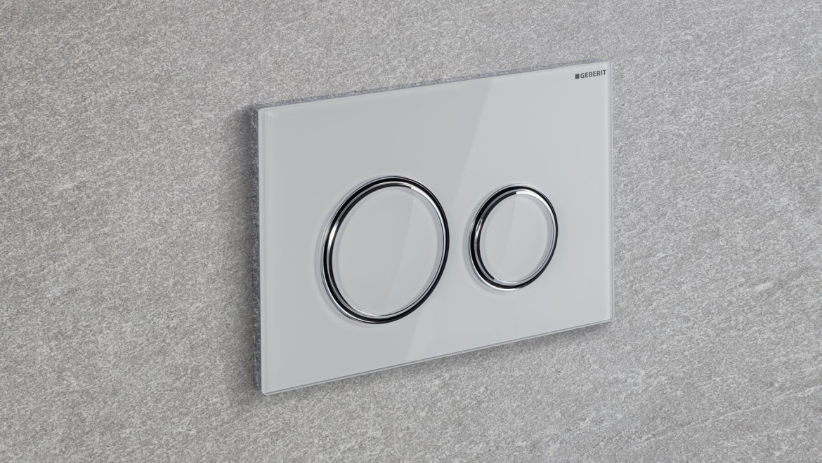 Showroom for actuator plates | Geberit UK