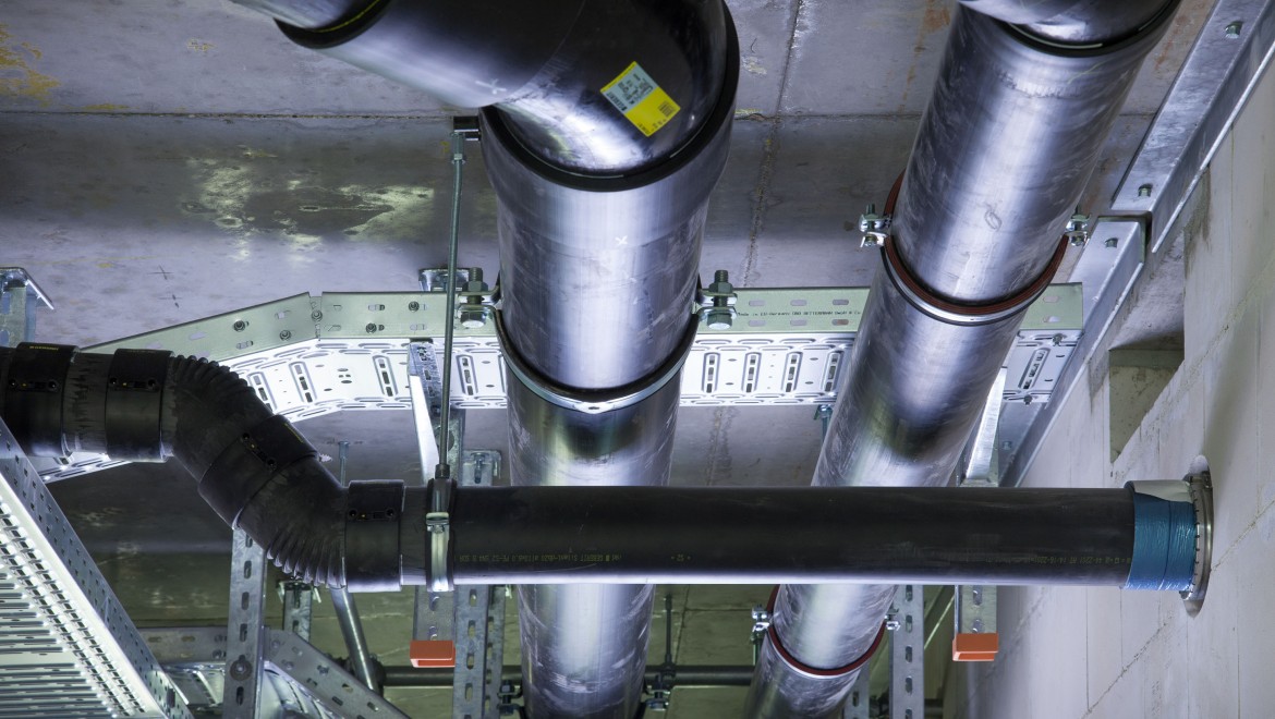 Geberit PE polyethylene discharge pipes | Geberit UK