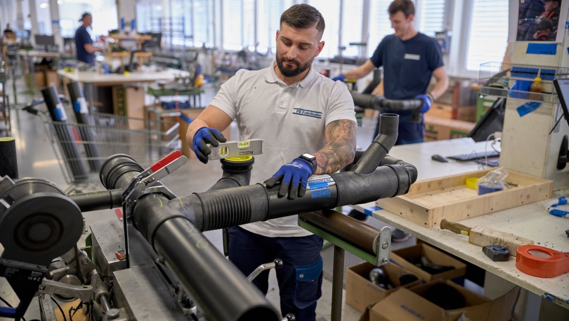 Geberit Silent-db20: Piping system with high sound insulation | Geberit UK