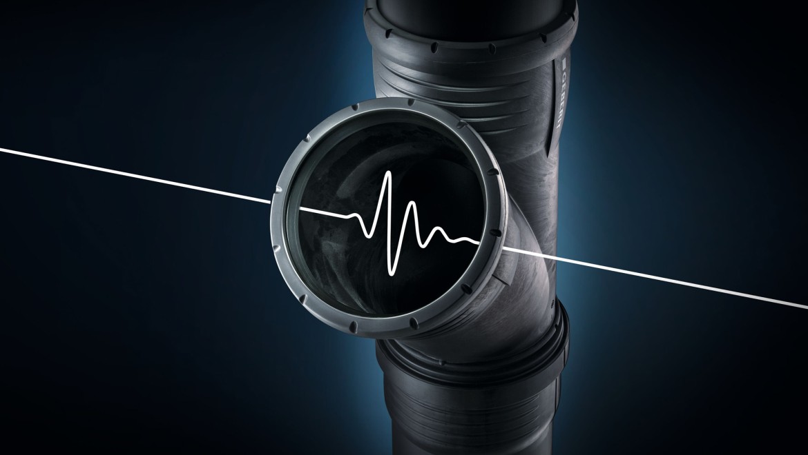 Geberit Silent-PP: Discharge pipes with sound insulation | Geberit UK