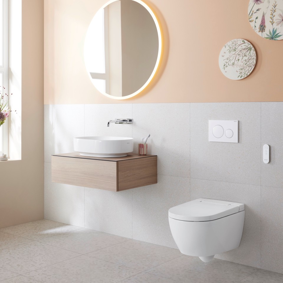 Alba: The starter model of Geberit AquaClean shower toilets | Geberit UK