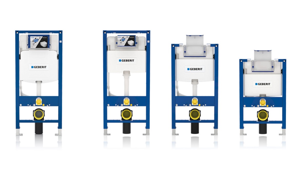 Showroom for actuator plates | Geberit UK