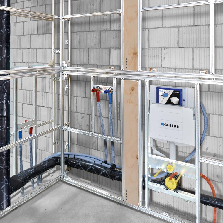 Installation systems for the prewall | Geberit UK